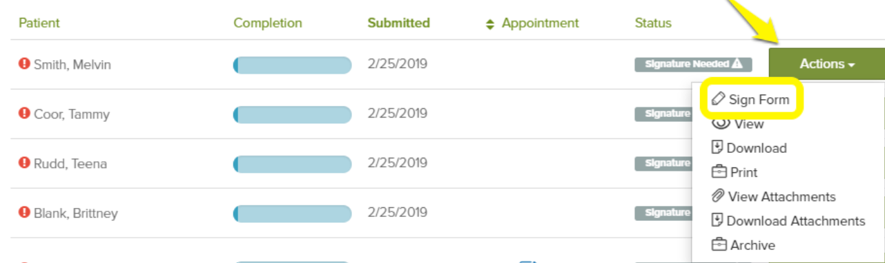 truForm: Portal Instructions – RevenueWell Help