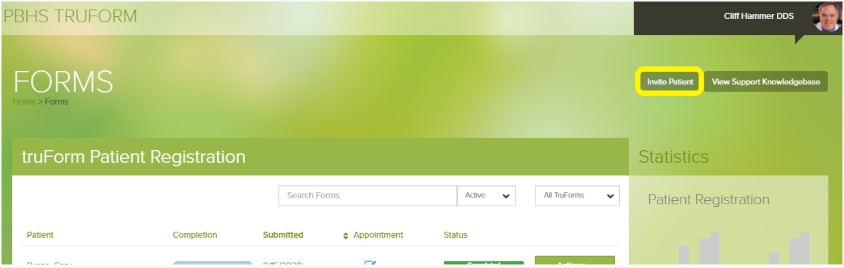 truForm: Portal Instructions – RevenueWell Help
