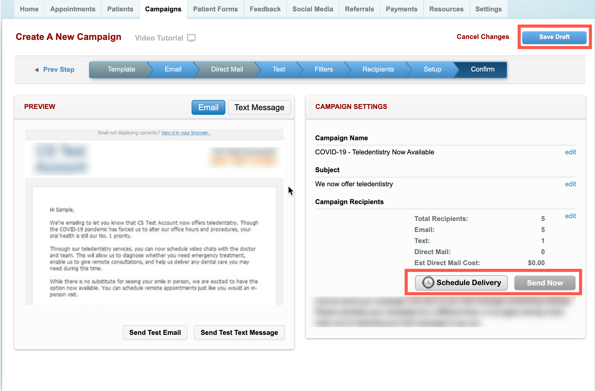 Campaigns – RevenueWell Help