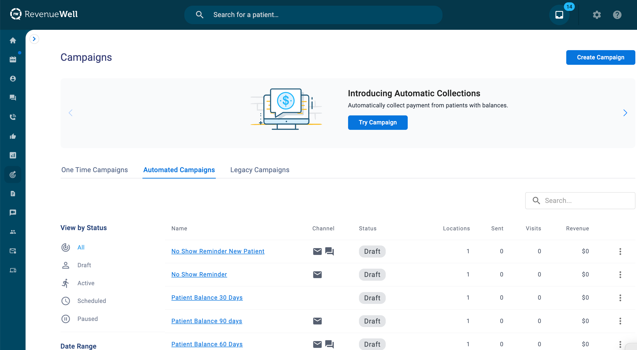 Campaigns – RevenueWell Help