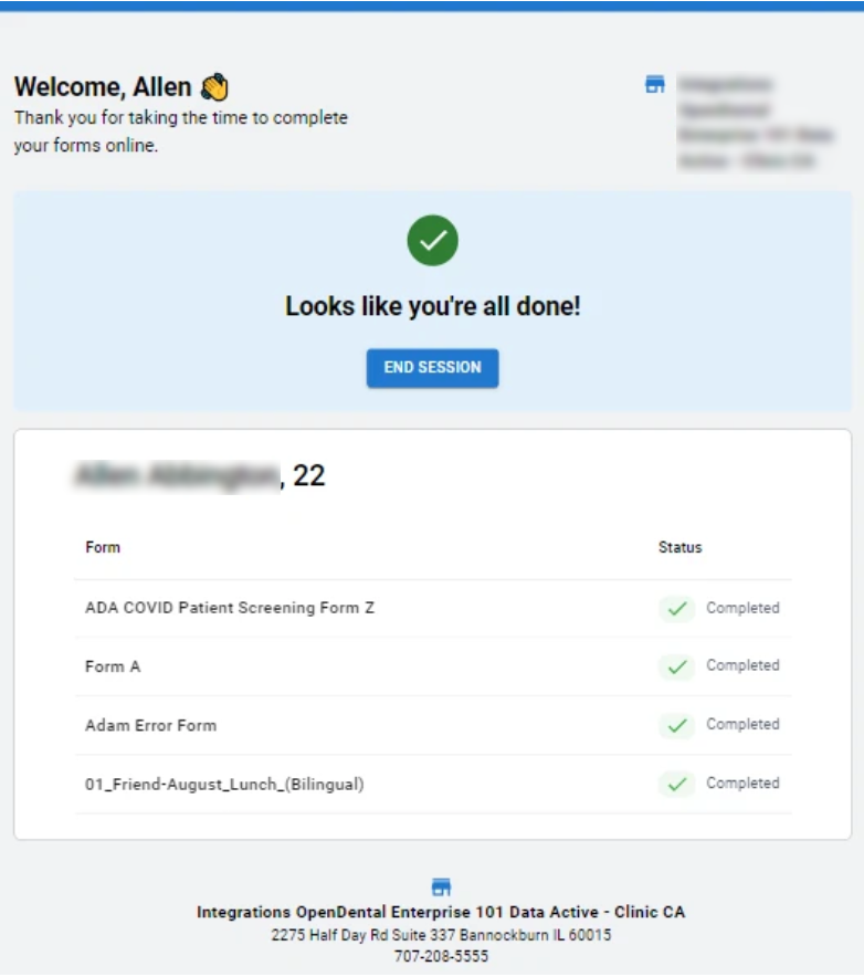 Send and Fill Forms – RevenueWell Help