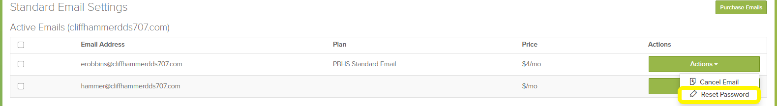 Hosted Email – RevenueWell Help